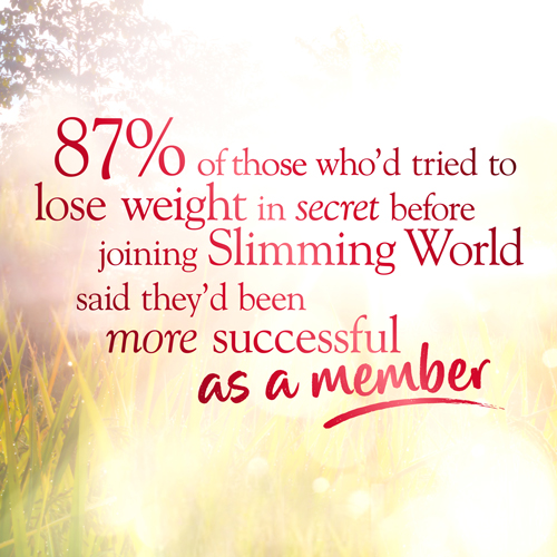 The key to slimming success is no secret! | Slimming World Blog
