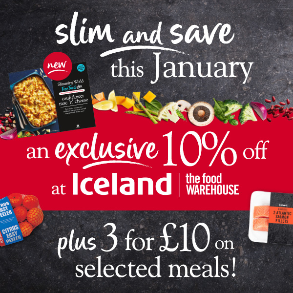 Slimming World Iceland discount for members | Slimming World Blog