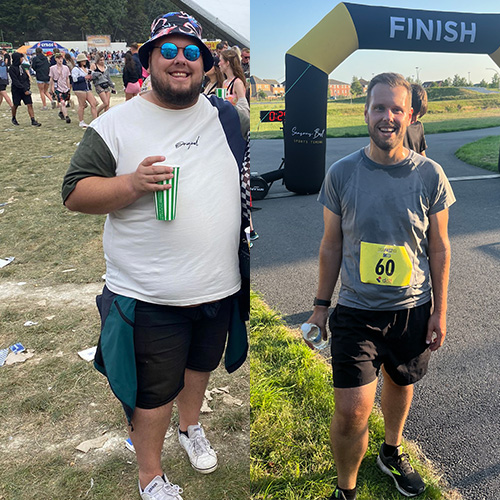 After losing 56st 1lb between us, we’re ready to run the London ...